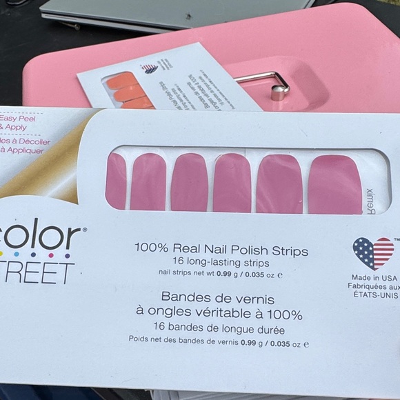 Color Street | Accessories | Color Street Blush Pink Nail Polish Strips ...